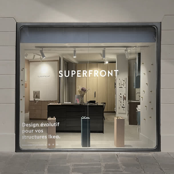 Façades adaptables pour structures Ikea | Superfront