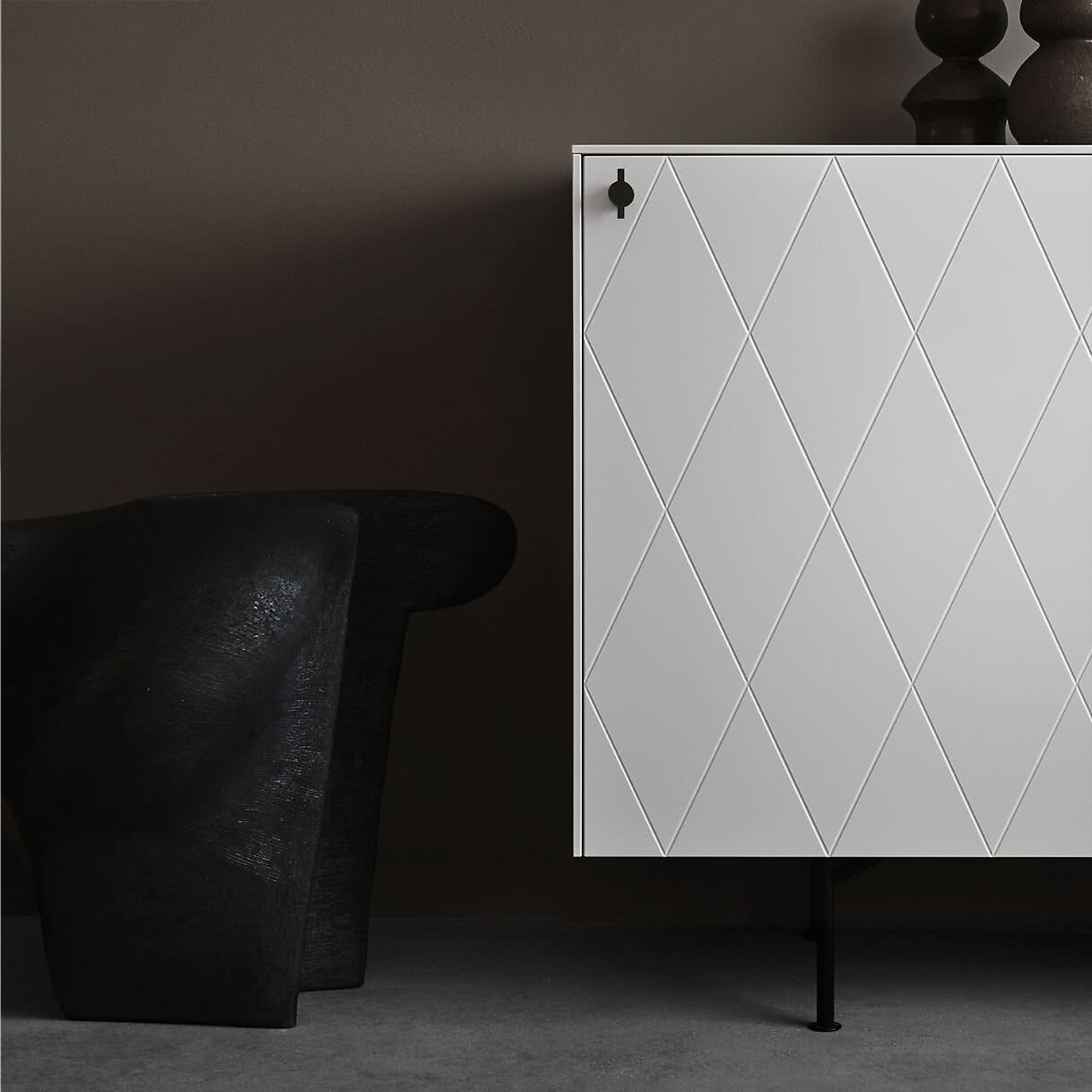 White Sideboard 120x64 | Express Collection | Superfront