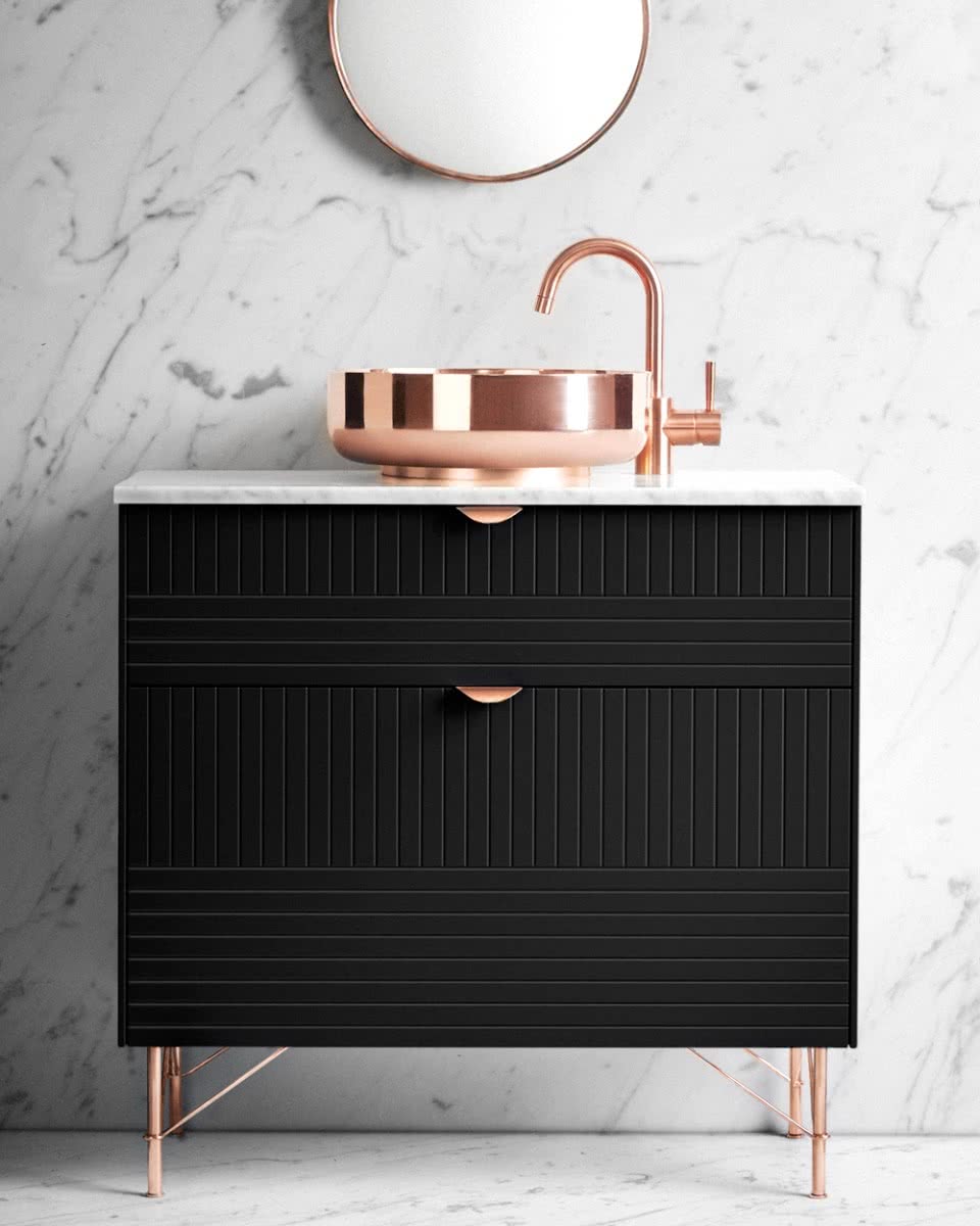 SUPERSINK | Lavabo | Laiton, cuivre et acier | Superfront