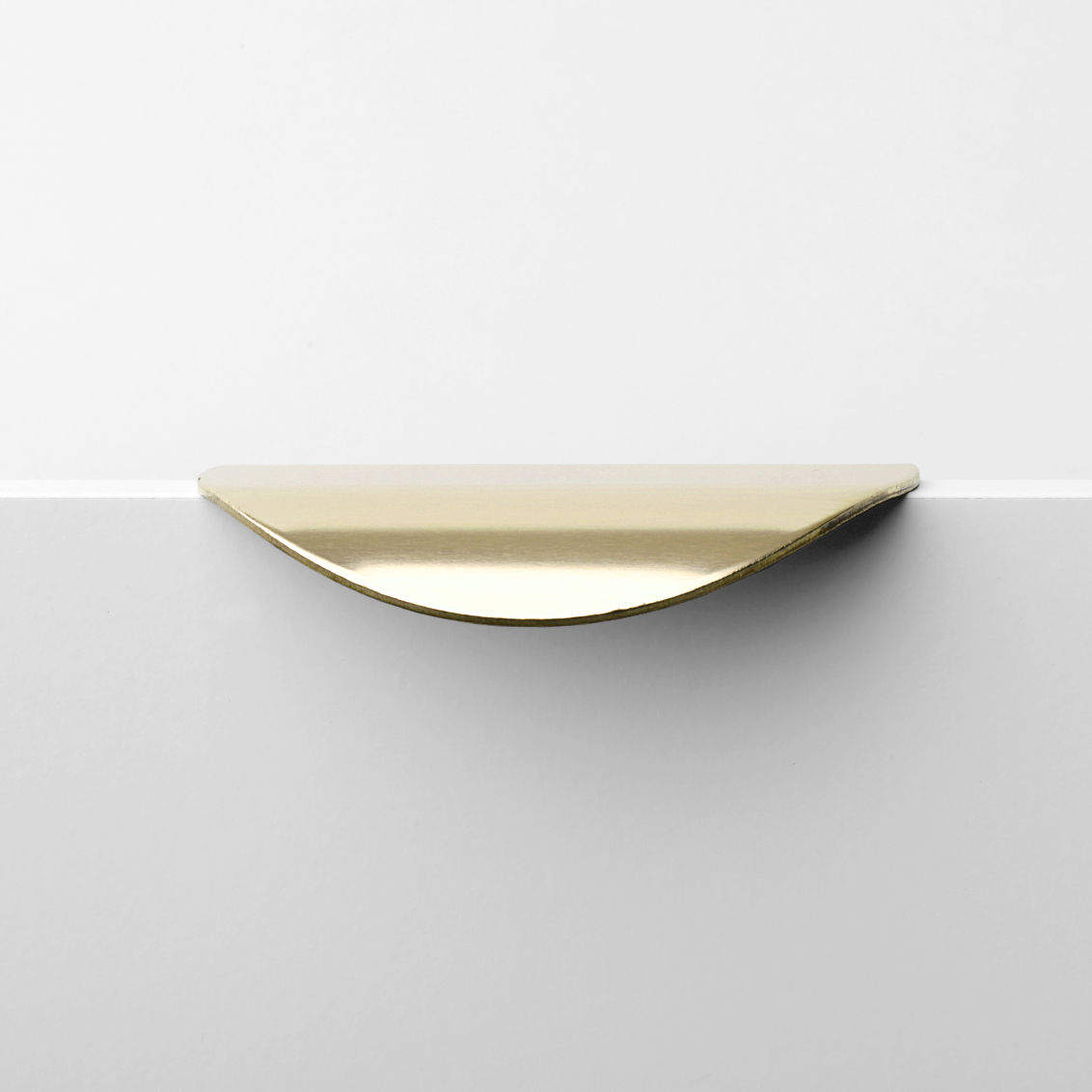 Furniture handle HOLY WAFER in brass, copper and steel | Superfront